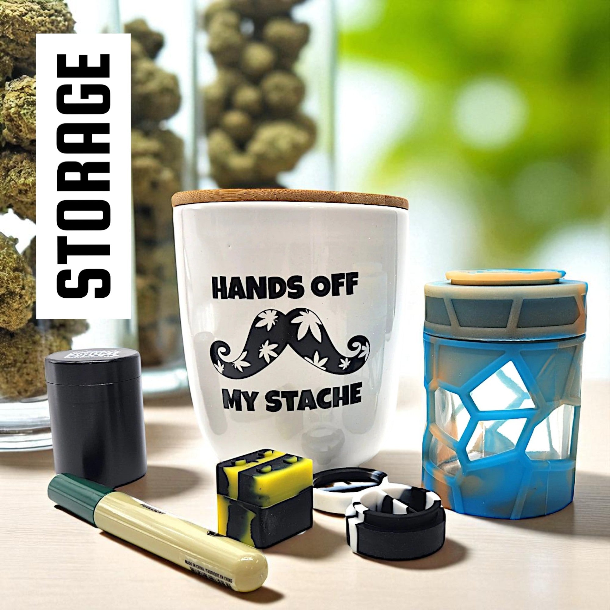 Buy Weed Storage Stash Jars Cases | FREE SHIPPING – Heartland Smoke Shop