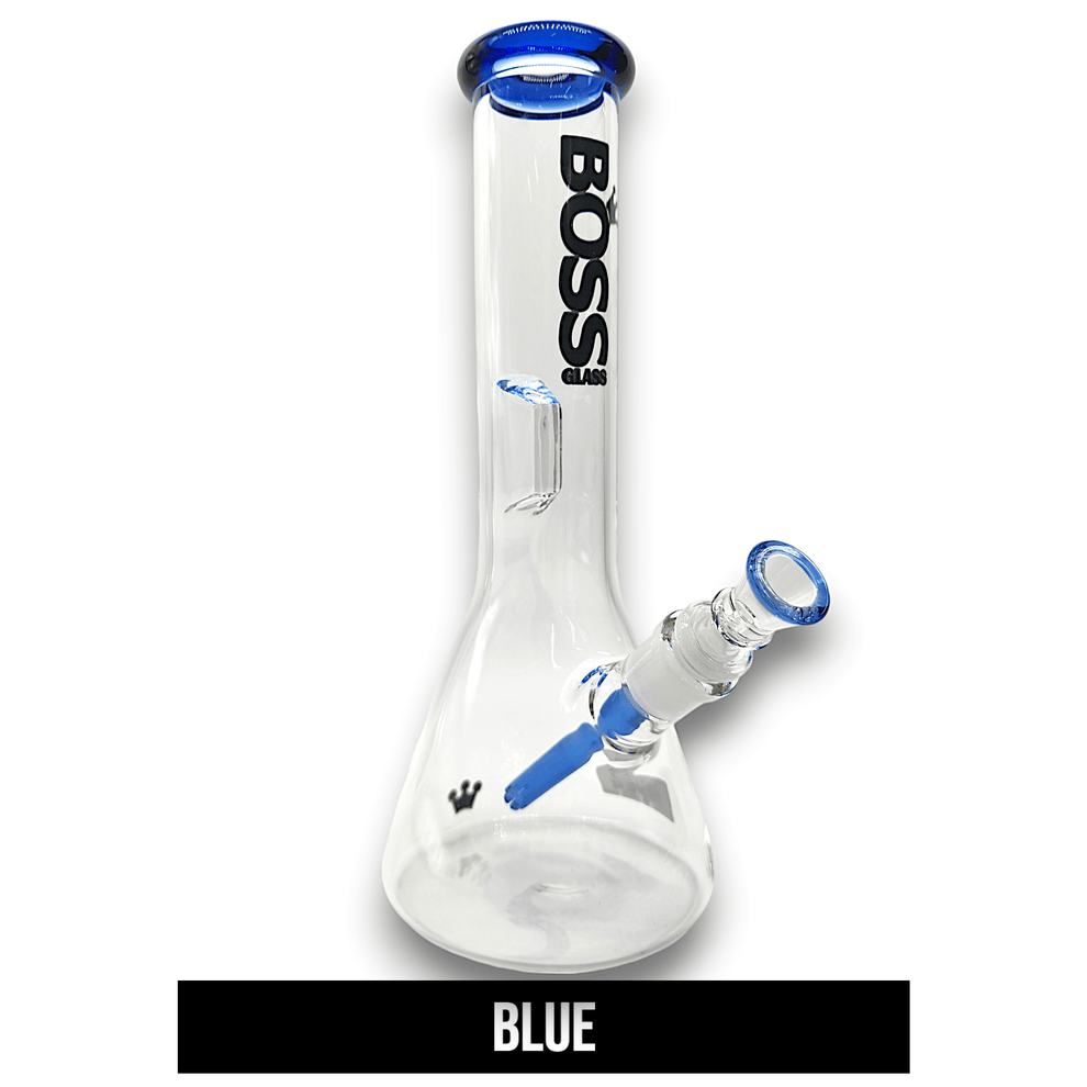 12" Boss Glass Beaker Bong (New Style) - Heartland Smoke Shop