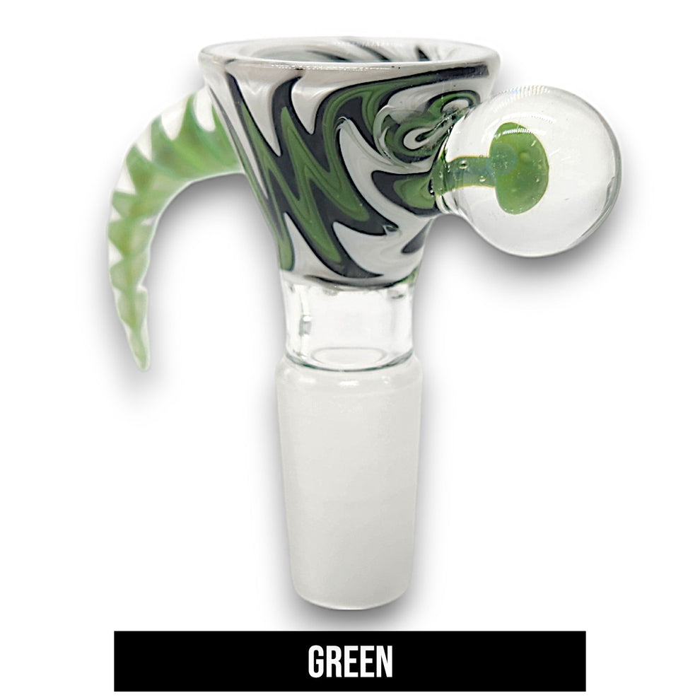 Hook Glass 14mm Male Bowl Head - Heartland Smoke Shop