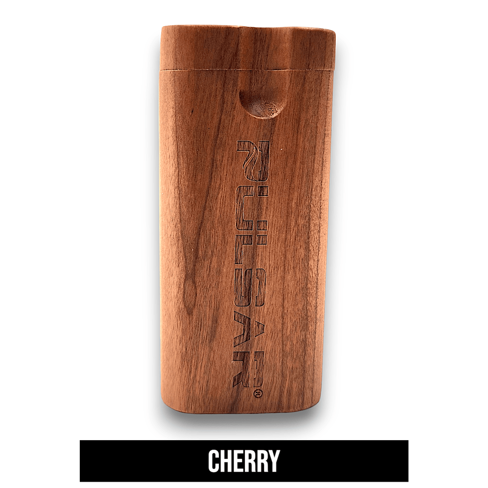 Pulsar 4" Wooden Dugout Storage and Metal Cigarette - Heartland Smoke Shop
